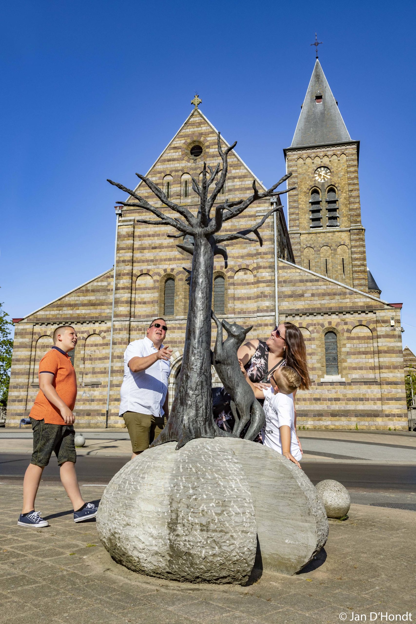 Het Kaasmonument in Passendale - Toerisme Zonnebeke