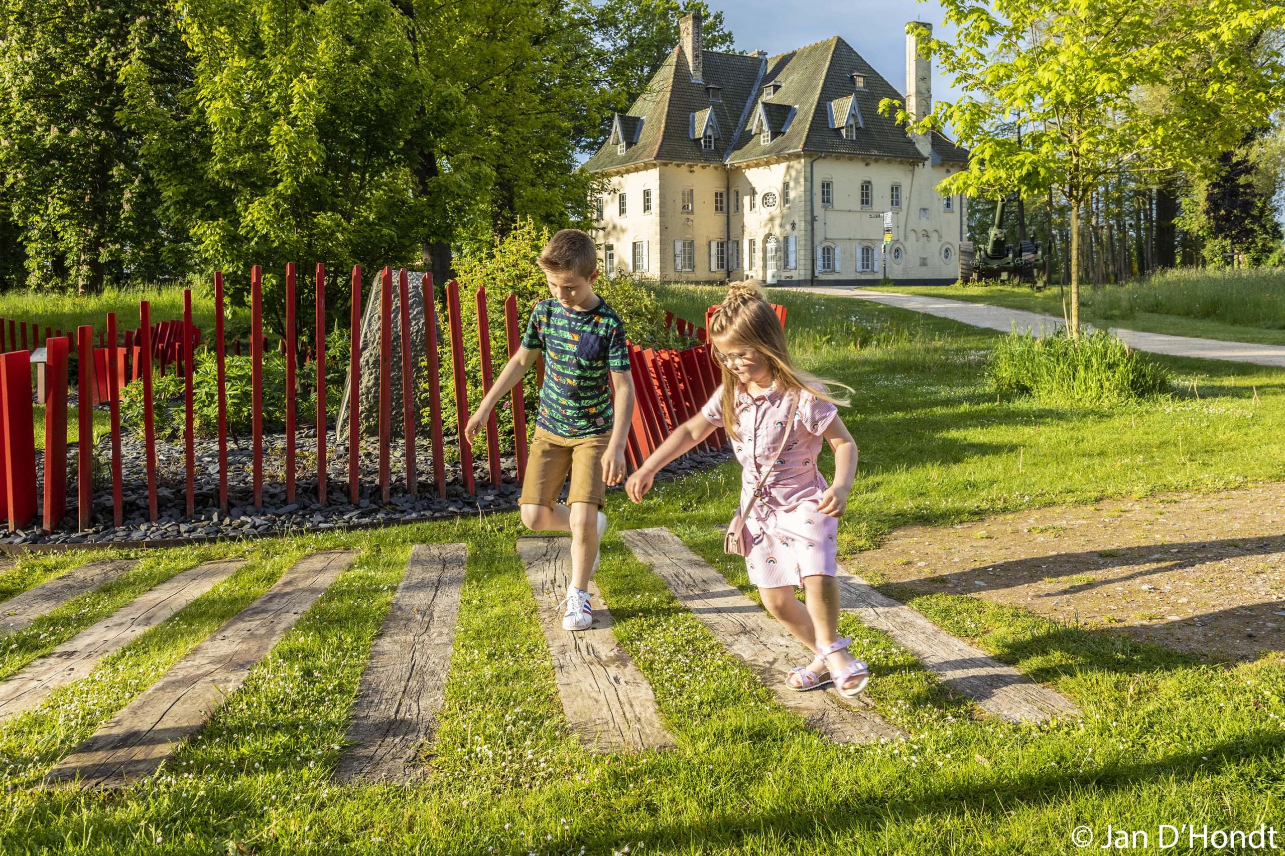 Spaziergang im Park - Toerisme Zonnebeke